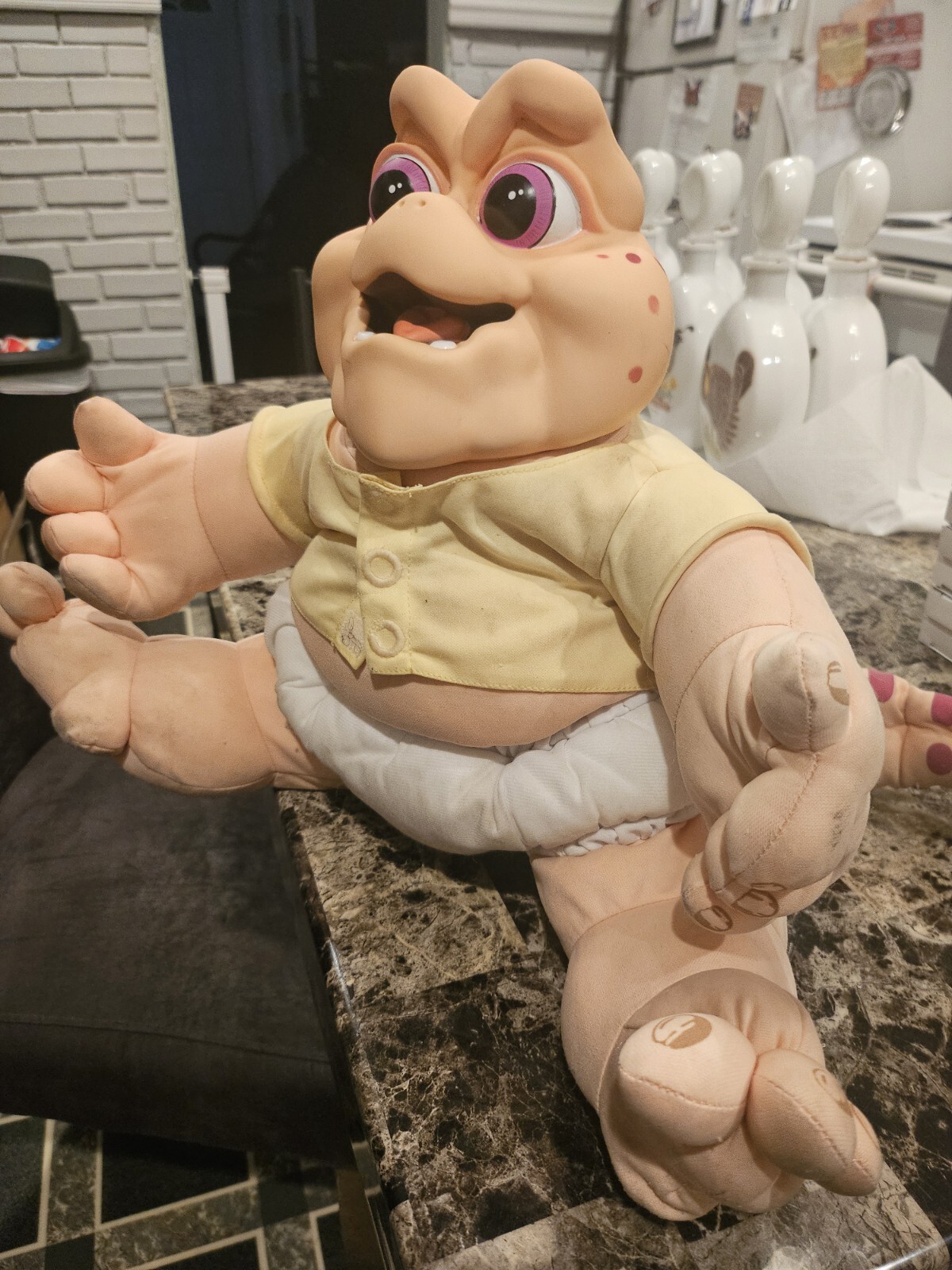 Vintage Dinosaurs 1991 Tv Show Talking Baby Sinclair Plush Disney | eBay