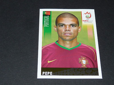 N°106 PEPE PORTUGAL PANINI FOOTBALL UEFA EURO 2008 | eBay