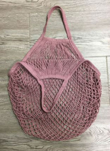2/4 PCS Mesh Net Turtle Shopping Bags Reusable String Grocery Bag Fruit ...