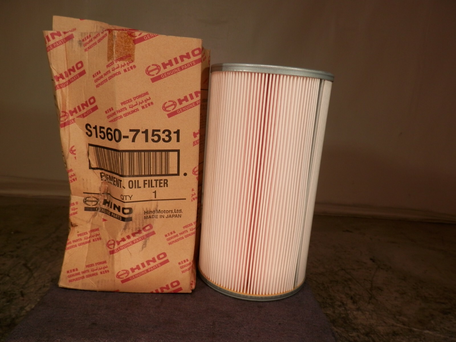 HINO 15607-1531 - Cross reference oil filters