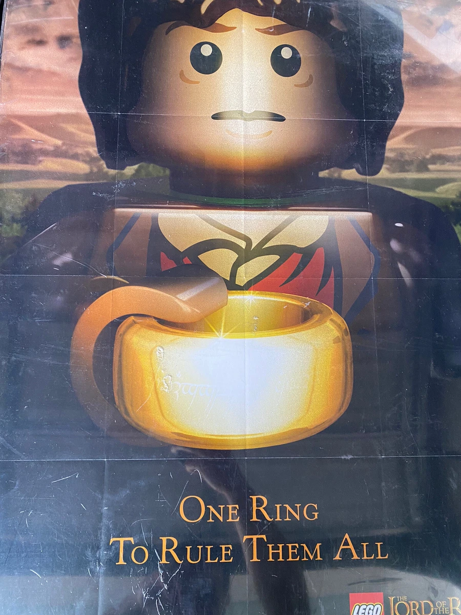Lego Lord Of The Rings Poster