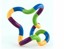 Genuine Tangle CLASSIC Junior Highly Tactile Fidget Stress Toy ASD Hand ...