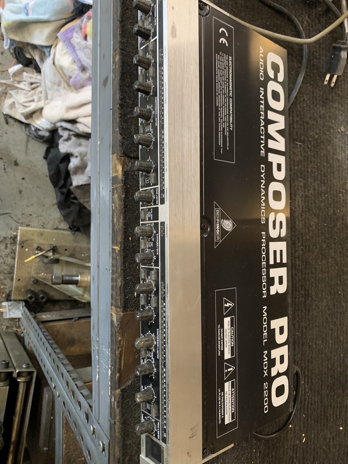 Behringer MDX 2200 Composer Pro Audio Interactive Dynamics Processor ...