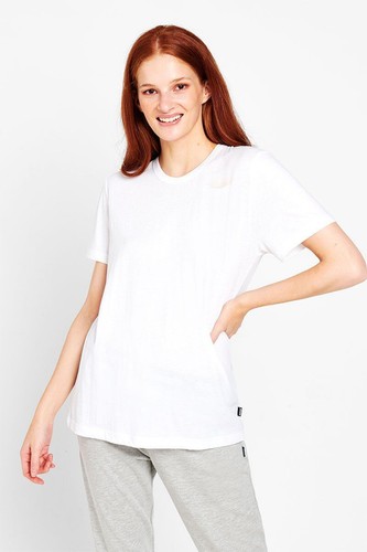 Bonds Womens Core Crew Tee Cotton T-Shirt White | eBay