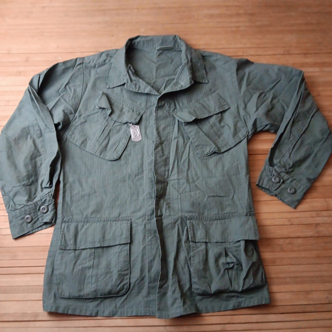Vintage Rothco Military Ribstop BDU Button Jacket Shi… - Gem