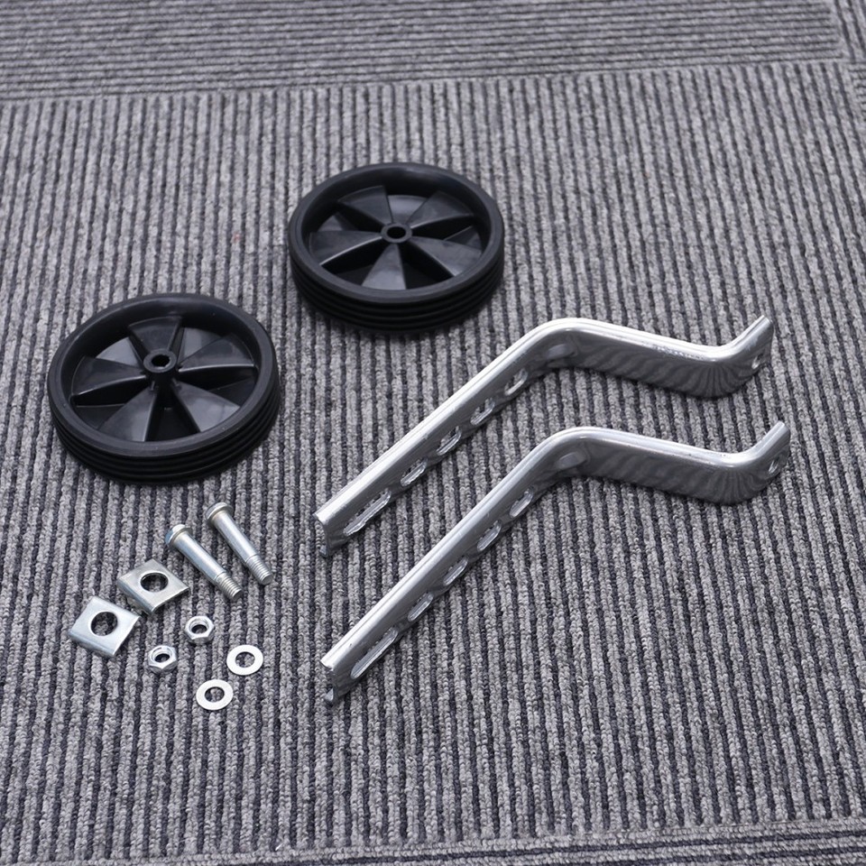 12 -20 Kids Bike Stabilisers Small Auxiliary Wheels Porous Training ...