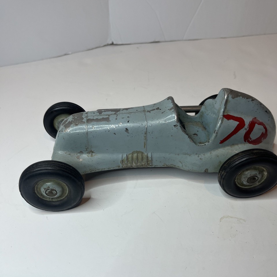 Vintage COX THIMBLE DROME SPECIAL - No Engine Silver Metal Body - 8 1/2 ...