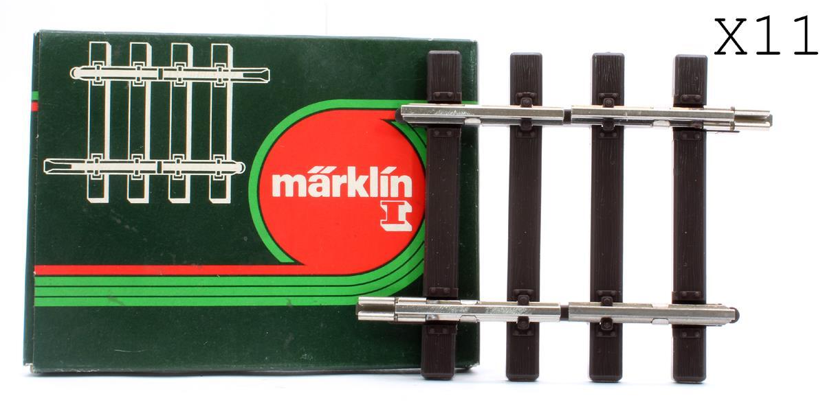 Märklin 5909 10x Release Track Piece Straight 80 4 MM Gauge 1 Ob 1702 ...