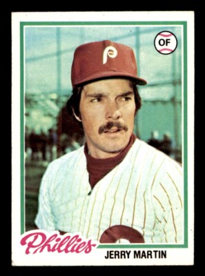 1978 Topps Baseball #222 Jerry Martin EX *d2 | eBay