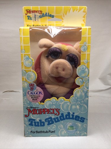 Vintage Kermit The Frog 1988 Tub Buddies Jim Henson's Muppets Bath Mitt ...