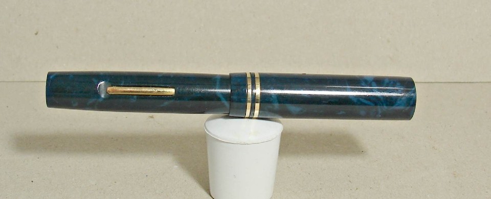 Carter's Blue Marbled Fountain Pen 5135 Fine Carter Fountain Pen | eBay