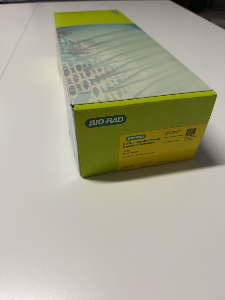 Bio-Rad 1864108 DG32 Automated Droplet Generator Cartridges New Free ...