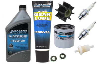 Quicksilver ANNUAL SERVICE KIT 15HP Tohatsu MFS15D F15 4Stroke Outboard ...