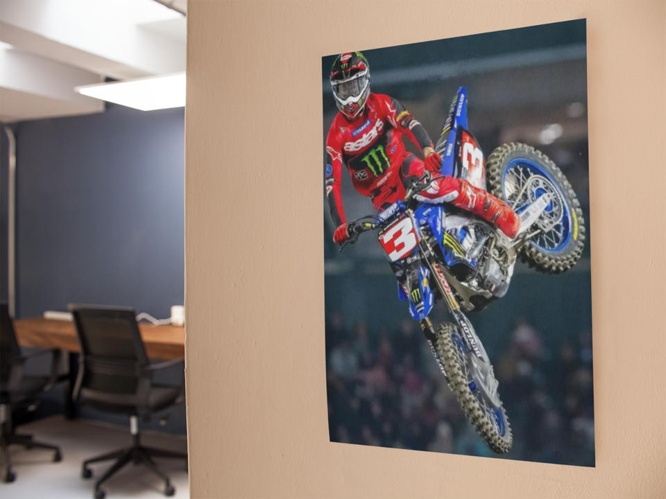 ELI TOMAC Supercross Wall Vinyl Decal Graphic Removable Adhesive ...
