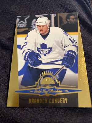 1996-97 Donruss Brandon Convery Gold Leaf Rookie (7 Of 10) | eBay