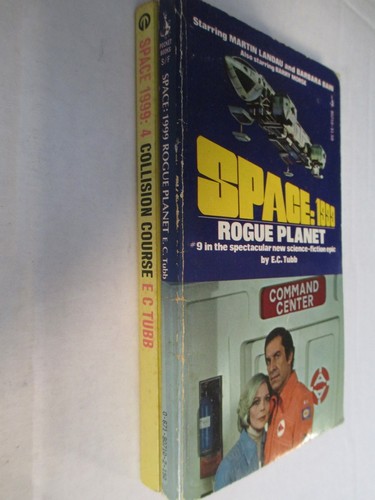 Space 1999 lot of 2 novels Rogue Planet Collision Course | eBay