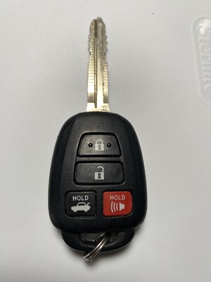TOYOTA OEM Remote Entry Key FOB - HYQ12BEL - Denso - New Battery - Free ...