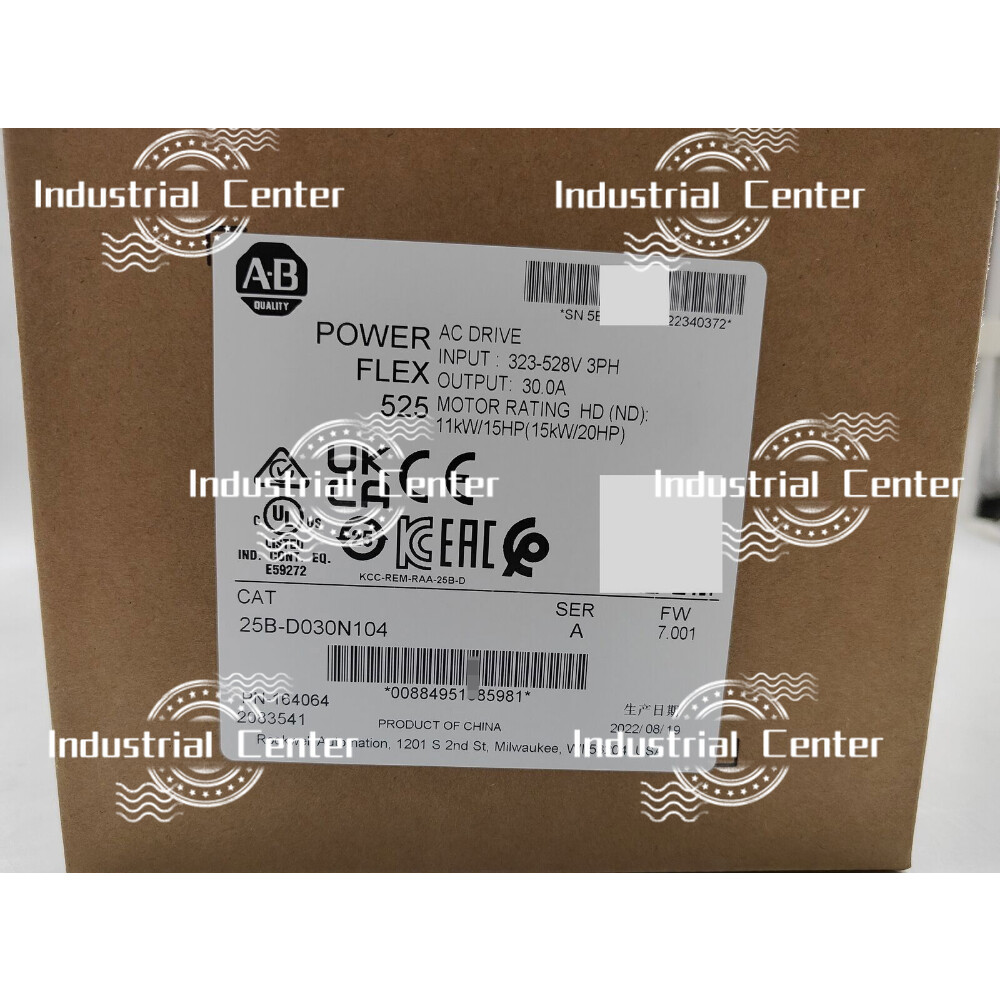25A-D030N104 AB PowerFlex 523 15kW (20Hp) AC Drive Spot Goods Brand New ...