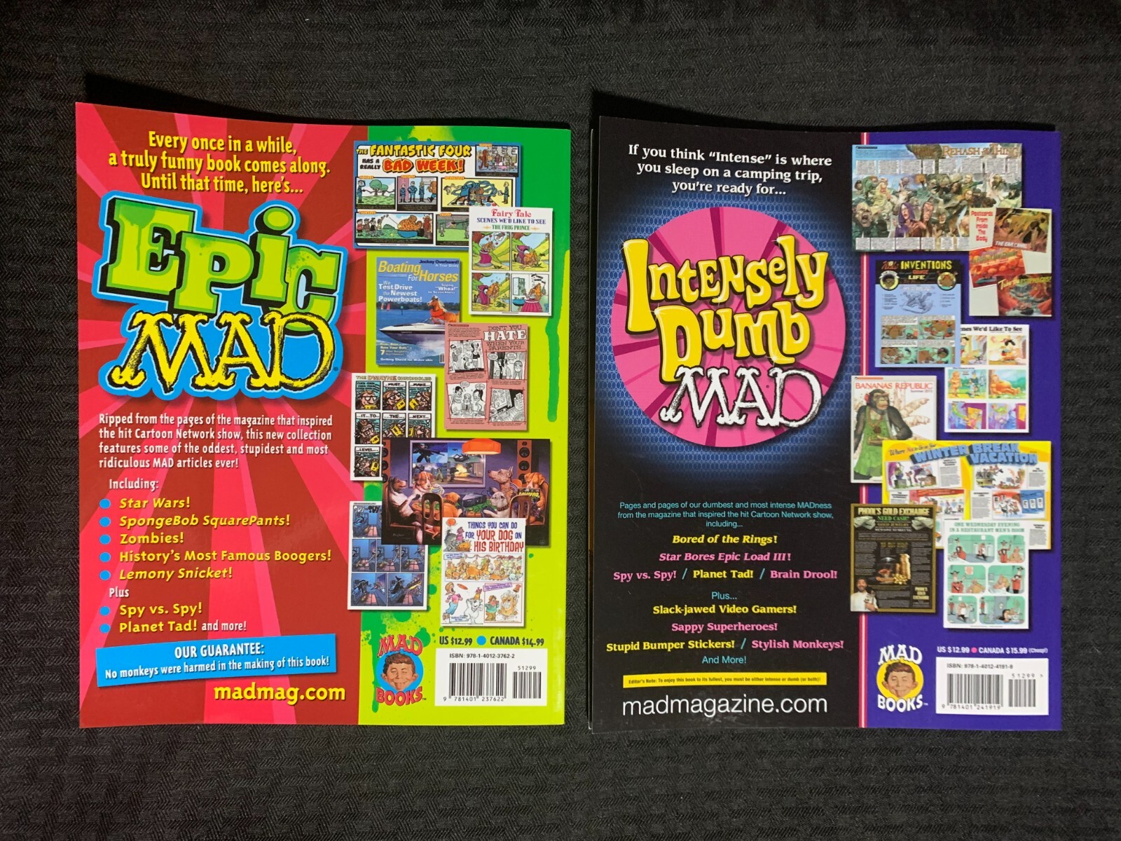 2012/13 INTENSELY DUMB & EPIC MAD SC VF 8.0 1st Printings LOT of 2 | eBay