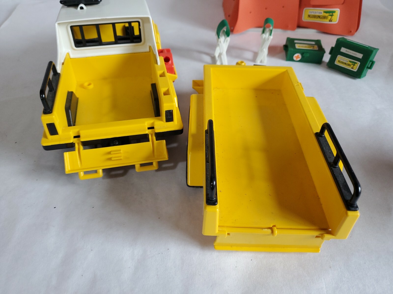 PLAYMOBIL NGORONGORO 3189 EXPEDITION SAFARI LAND ROVER TRAILER Tent | eBay