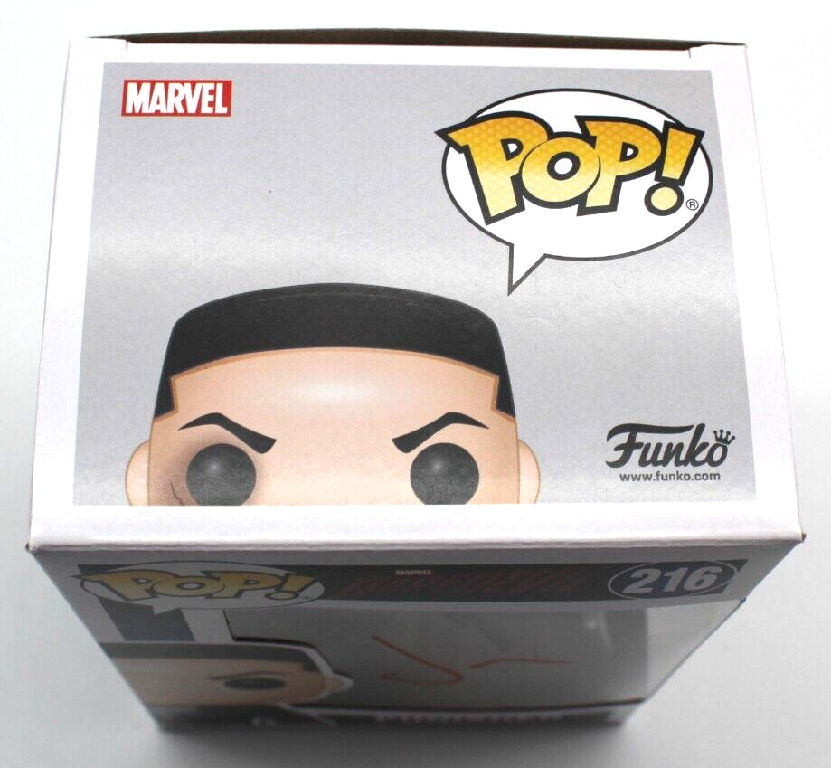 Jon Bernthal Signed Punisher Daredevil Funko Pop 216 w/Beckett COA ...