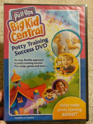NEW HUGGIES PULL-UPS BIG KID CENTRAL POTTY TRAINING SUCCESS DVD-ENGLISH ...