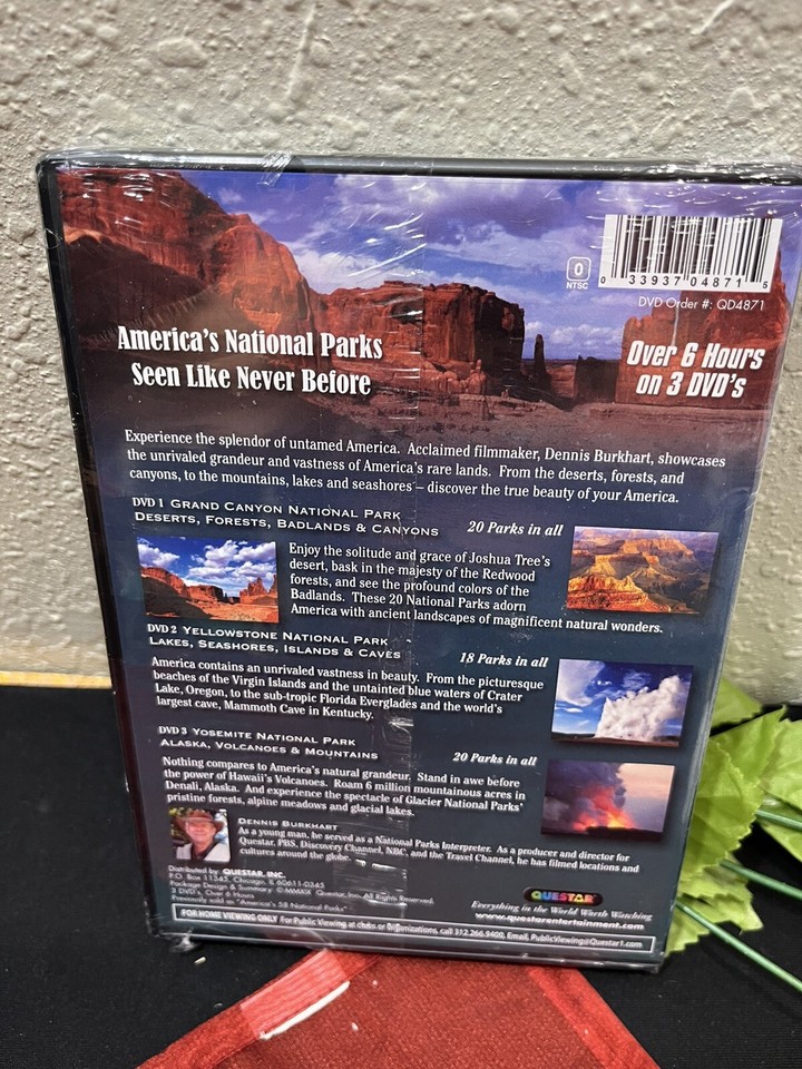 America's National Parks The Ultimate Collection DVD 2019 Questar New ...
