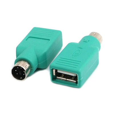 PS/2 PS2 Male to USB Female Adapter Converter Connector For PC Mouse ...