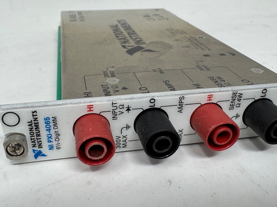 National Instruments NI PXI-4065 6-1/2 Digit Digital Multimeter DMM ...
