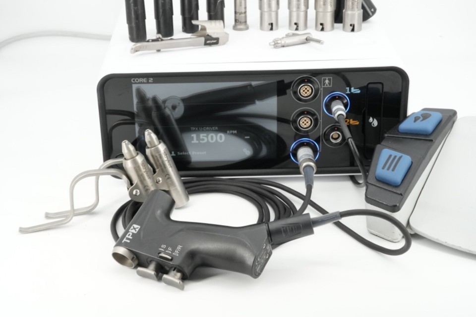 Stryker TPX Small Bone Electric Set with CORE 2 Console and NSE ...