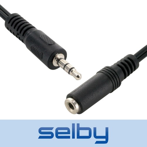 3m Avico Extension Cable for AUX / Headphones 3.5mm Stereo Audio Plug ...