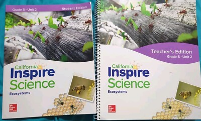 McGraw Hill Grade 5 Inspire Science Teacher Ed U2 Student Ed U1-4 | eBay