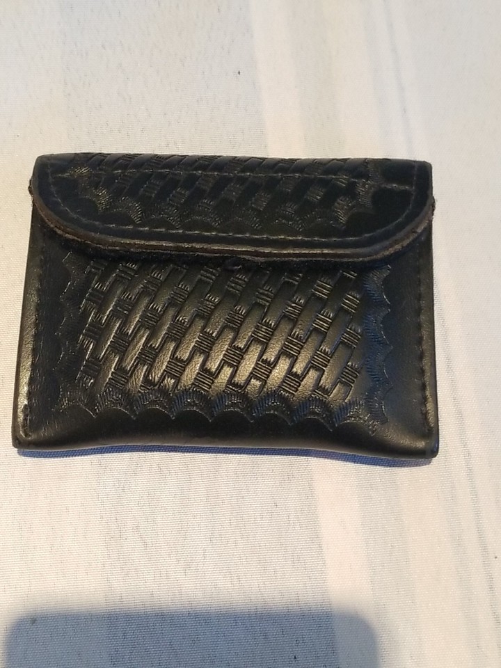 Lot of 10 Mixed Galls Police Security Badges Handcuff Case/Glove Pouch ...