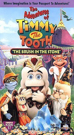 Adventures of Timmy the Tooth, The - The Brush in the Stone (VHS, 1996 ...