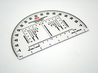 RA Protractor NSN 4VS-1290-99-9681197 | eBay Australia
