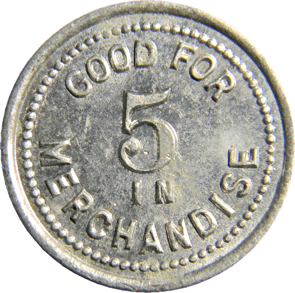 White City Texas, Collwood Lumber Company 5 Token (03756) | eBay