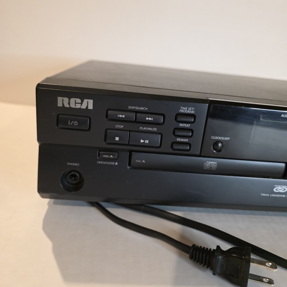 RCA CDRW120 Dual Tray CD Player Recorder & Rewriter Serviced * Working ...