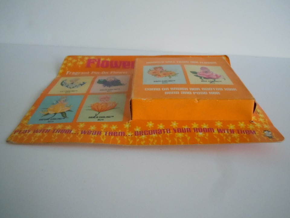 Vintage 1968 Hasbro Flower Darlings Rose Darling # 8575 Mint On Card ...