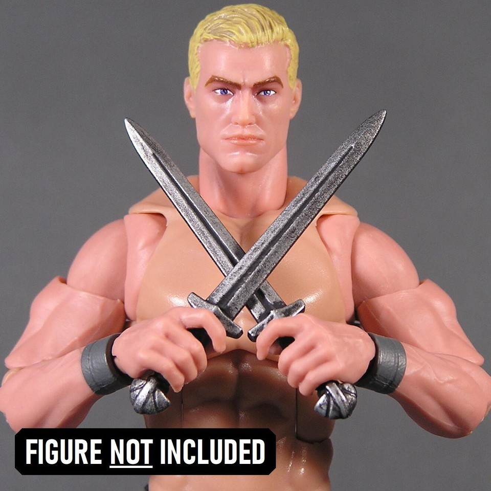 1/12 scale Daggers Short Swords weapons for GI Joe Classified Marvel ...