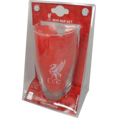 Football Club Bar Accessories Arsenal FC Pint Glass Mini Bar Set ...