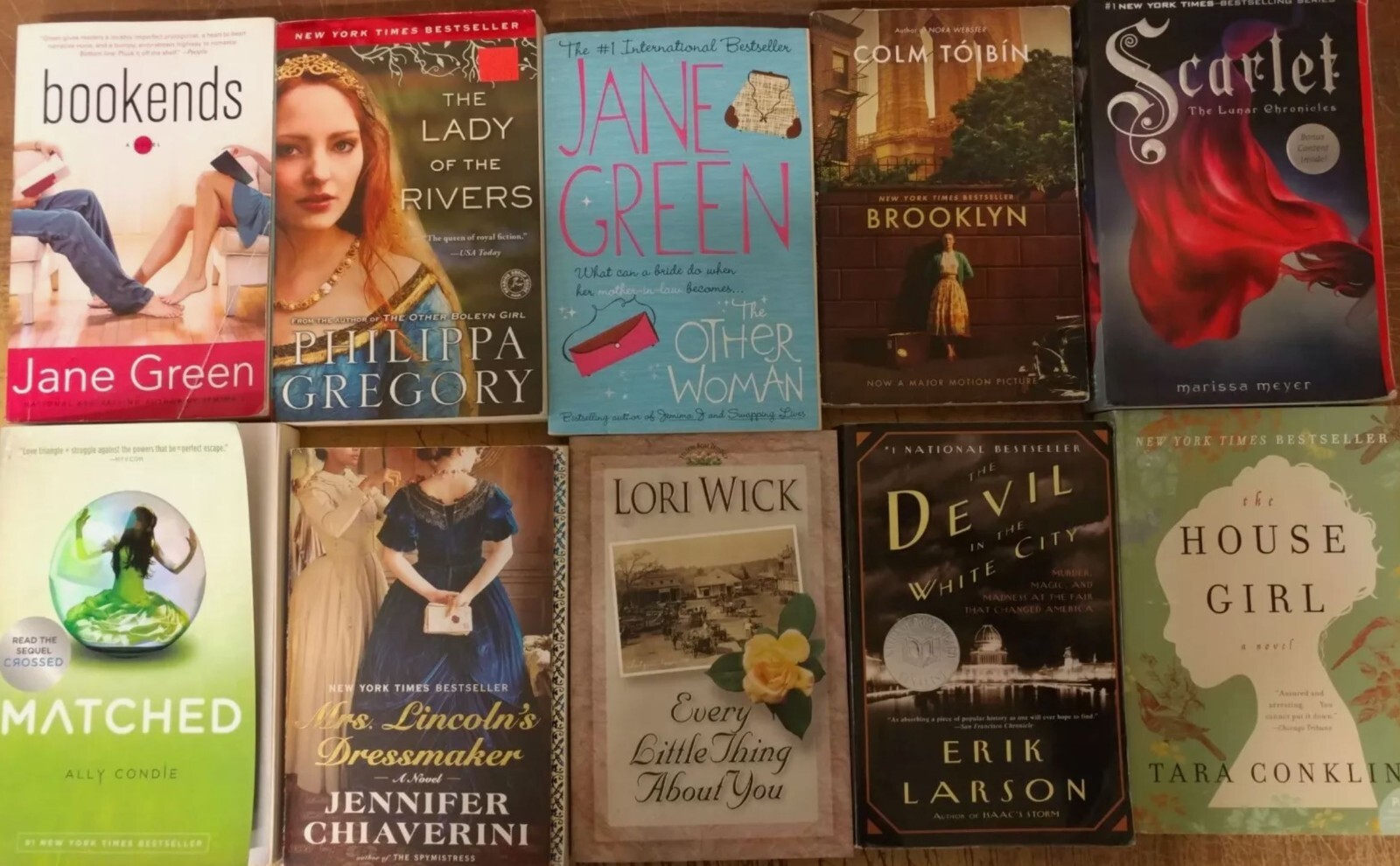 Lot of 10-LBS TRADE PAPERBACK Fiction INSTANT COLLECTION GENERAL Book ...