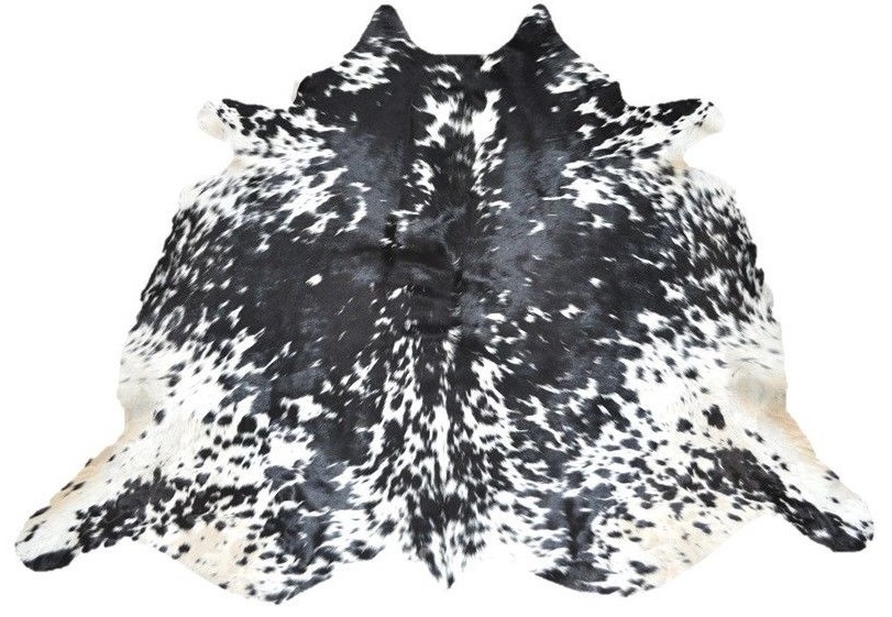 NEW LARGE 100% COWHIDE LEATHER RUGS TRICOLOR COW HIDE SKIN CARPET AREA ...