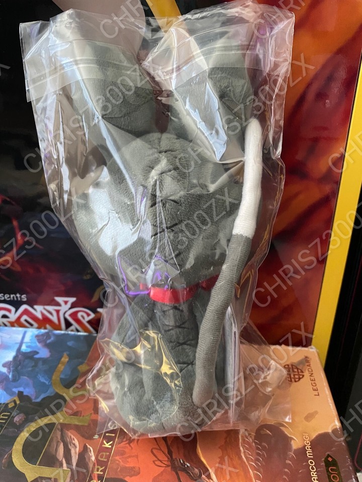 final Fantasy XIV Cait Sith Doll Plush Figure Plushie + Cat Ears Head ...