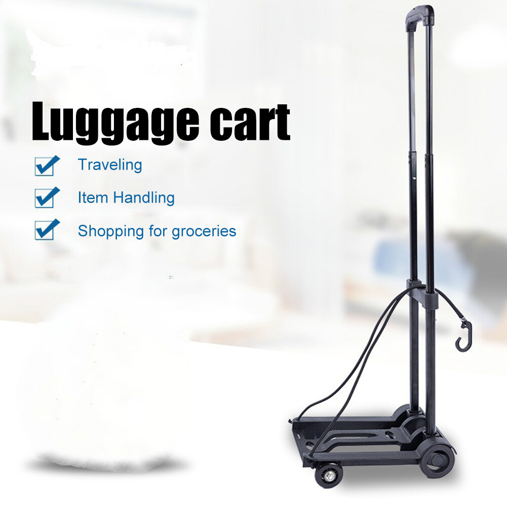 Folding Trolley Household Goods Trailer Universal Lightweight for ...