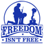 Freedom Isn't Free Decal Military Veteran Car Tumbler Wall Sticker 22 ...