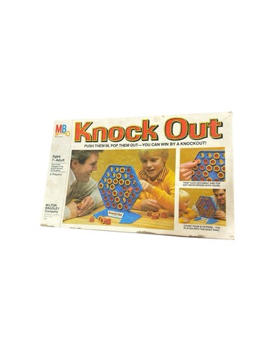 Vintage game 1978 Knock Out Game by Milton Bradley with instructions | eBay