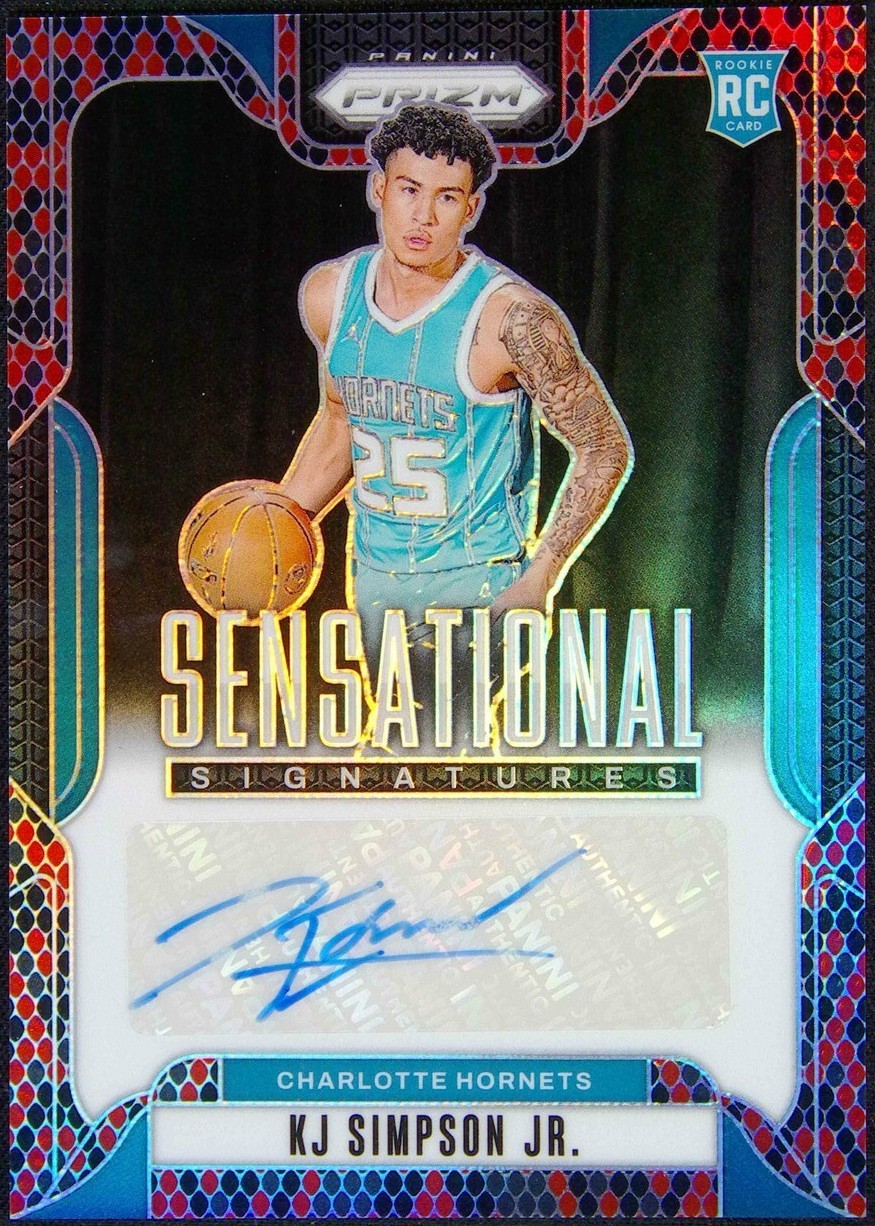 2024-25 Panini Prizm - Sensational Signatures KJ Simpson Jr. #SS-KJS ...