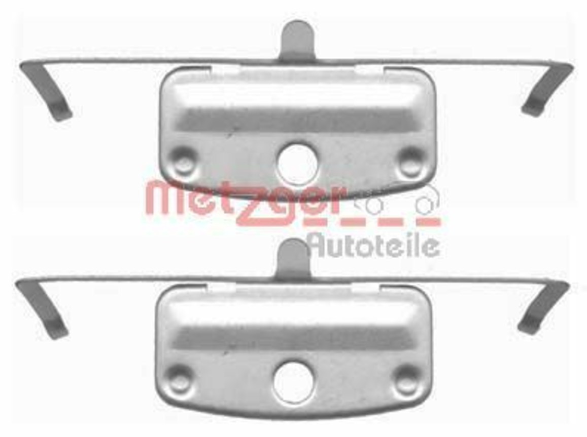Metzger Disc Brake Pads Accessory Kit For BMW X1 Z4 E60 E61 E63 ...