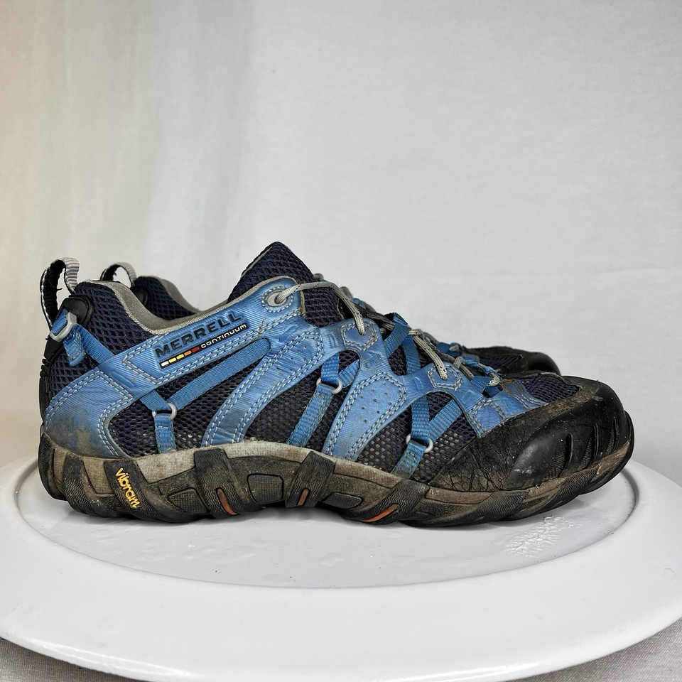 Merrell Waterpro Ultra Sport Shoes Water Shoes Fishing Blue/Blk Vibram ...