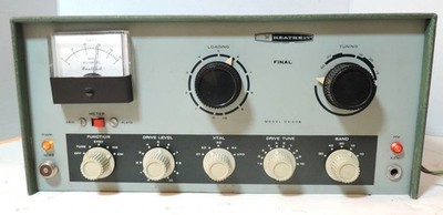 VINTAGE HEATHKIT AM/CW HAM RADIO TRANSMITTER MODEL DX-60B POWERS ON | eBay
